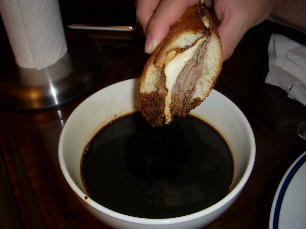 Lots of dipping action
