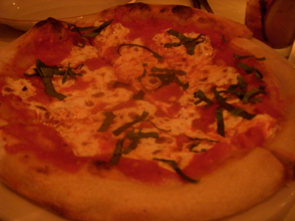 Margherita pizza